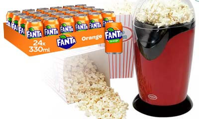 Free Fanta Popcorn Set – Free Samples | 100% Free Stuff + Freebies UK