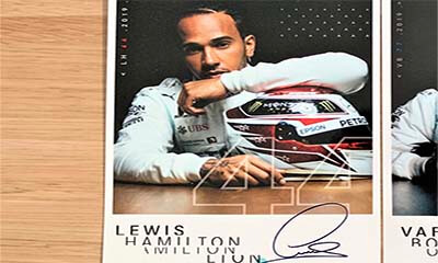 Free F1 Driver Autograph Cards – Free Samples | 100% Free Stuff ...